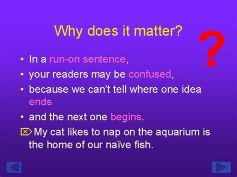 The Dreaded RUNON SENTENCE And How To Avoid