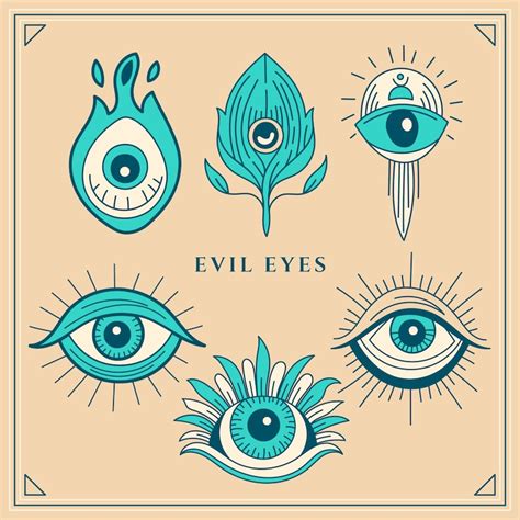 Peacock Evil Eye Tattoos