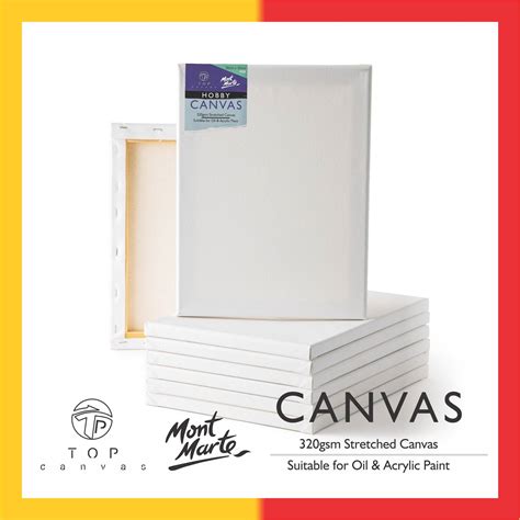 Mrtop Stretched Canvas Board Drawing Canvas Panel Canvas Frame