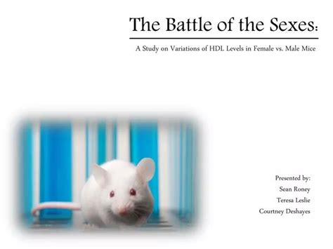PPT The Battle Of The Sexes PowerPoint Presentation Free Download ID