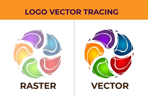 i will do vector tracing convert logo to vector raster to vector