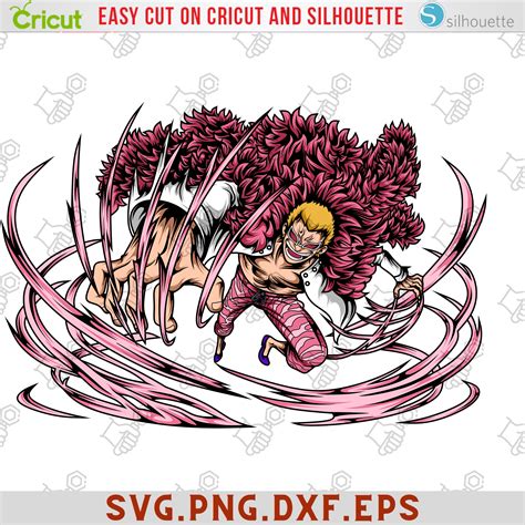 Doflamingo One Piece Svg Bundle Luffy Gear 5 Svg Luffy Ni Inspire