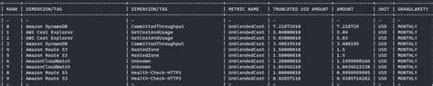 A Cli Tool To Visualize Aws Cost And Usage Data Dev Community