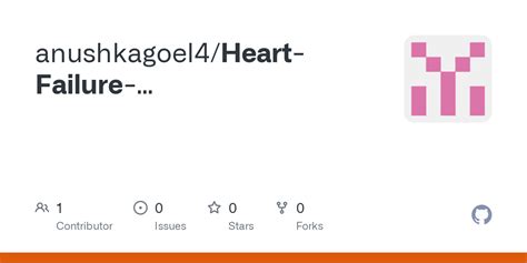 GitHub Anushkagoel Heart Failure Prediction Functional Analytics