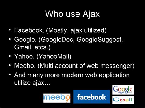 Understanding Ajax Ppt