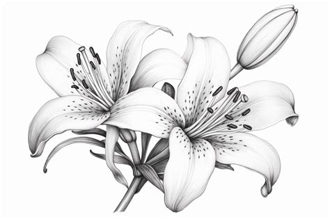 How To Draw A Lily In Simple Steps Yonderoo