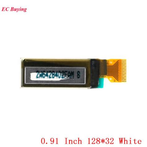 0 91 oled module ssd1306 i2c white lcd arduino compatible ebay