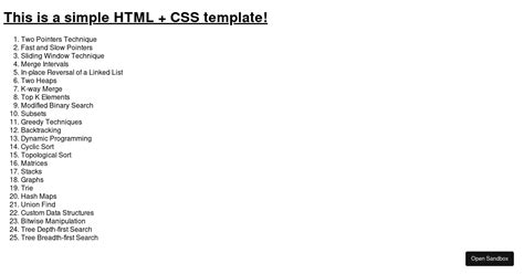 Great Dust Codesandbox