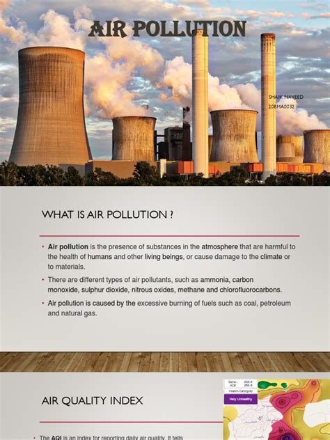 Air Pollution Technical Presentation Pdf