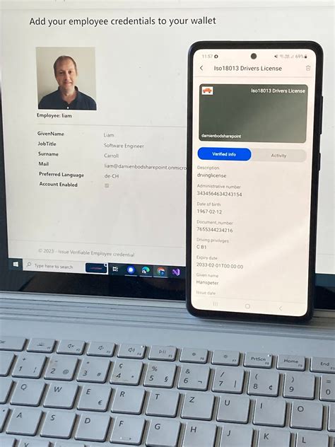 Issue Employee Verifiable Credentials Using Entra Verified ID And ASP