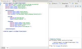 Rendering Problems In Navigation Drawer Activity Android Stack