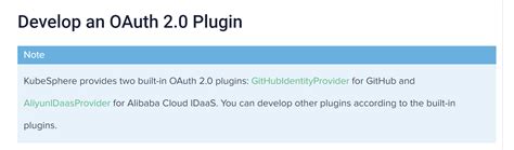 Support Kubesphere Go Oauth Sso Authentication With Casdoor · Issue