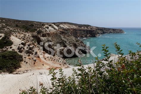 플라카 마을 밀로스 섬 Cyclades를 그리스 스톡 사진 Freeimages