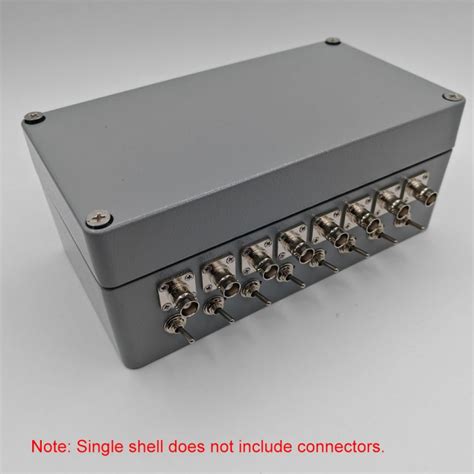 Rf Shielding Enclosure Die Cast Aluminum Rf Shielding Box Without Bnc Connector For Microwave