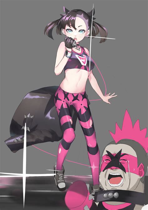 Tittu Marnie Pokemon Team Yell Grunt Nintendo Pokemon Pokemon Swsh Highres Boy Girl
