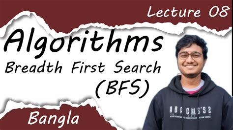 breadth first search bfs theory in bangla algorithms cse c