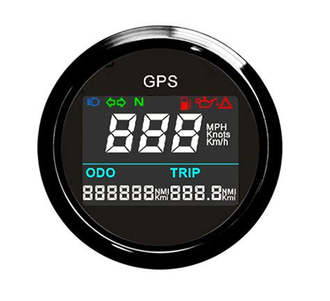 52mm 2 116 Digital Lcd Gps Speedometer Tenet Auto Electronics