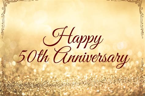 Happy 50th Wedding Anniversary County 10