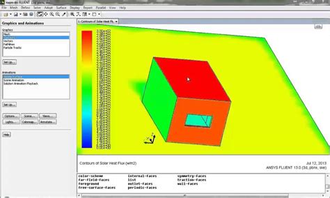 Solar Load Model In Ansys Fluent Youtube