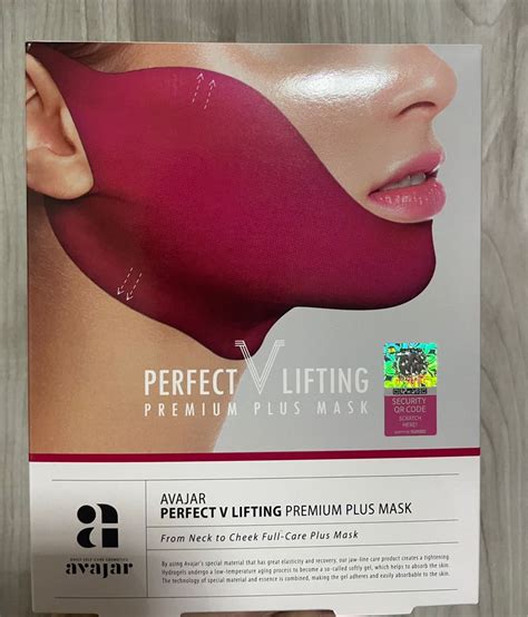 Perfect V Lifting Premium Plus Mask Avajar, Beauty & Personal Care ...