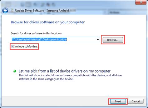 Install USB Driver For Android Phone In Windows