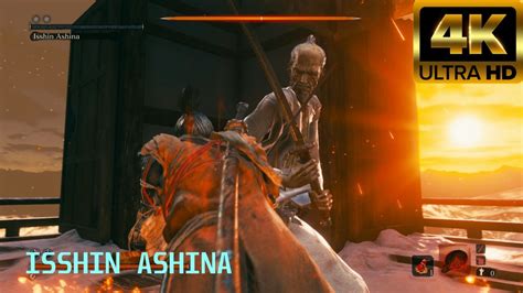Sekiro Isshin Ashina Boss Fight 4k Youtube