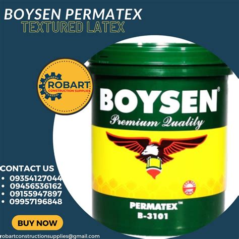 Boysen Permatex Textured Latex Commercial And Industrial Construction
