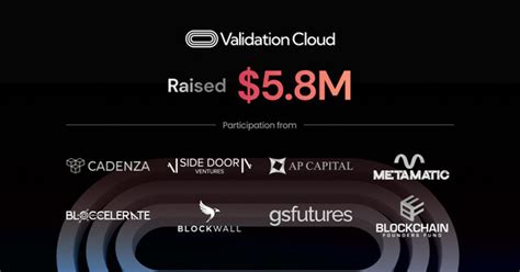 validation cloud secures 5 8 million in inaugural funding to propel