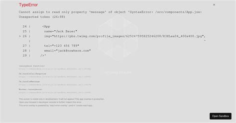 React Props Practice Codesandbox