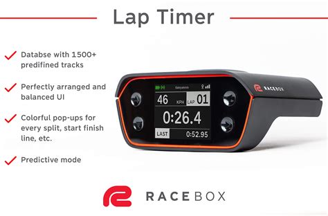 buy racebox 10hz gps official based performance meter box with mobile app car lap timer and