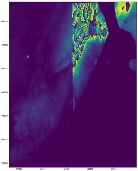 Python Rasterio Raster Merge Horrible Result Geographic Information Systems Stack Exchange