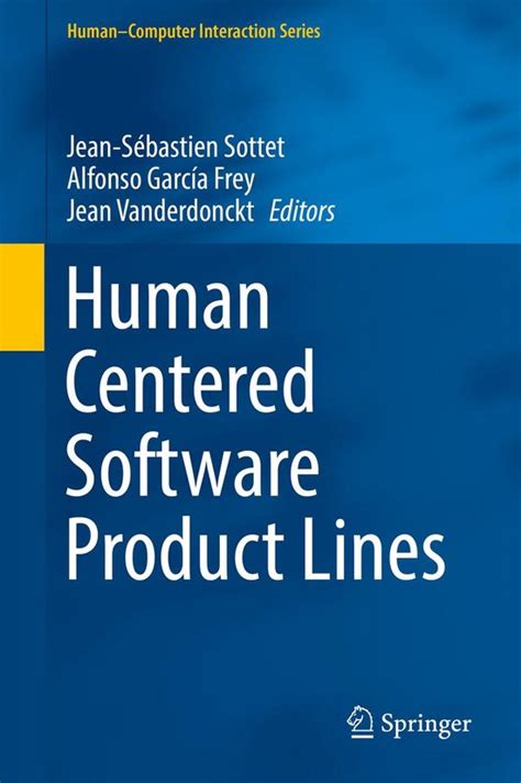 Human Computer Interaction Series Human Centered Software Product Lines Ebook Bol