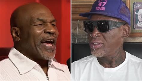 Nba La Dinguerie De Dennis Rodman Qui A Rendu Mike Tyson Furax C Est De La