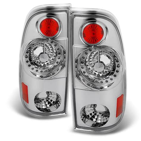 Akkon Led Chrome Tail Lights Pair For Ford F150 F250 F350 F450 Super