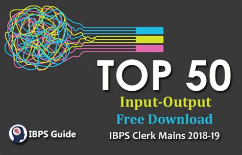Top 50 Input Output Reasoning Questions For Ibps Clerk Mains 2017