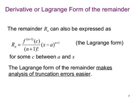 03 Truncation Errors