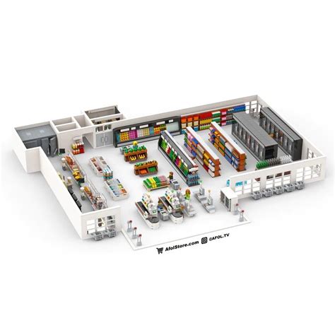 Supermarket Together Store Layout