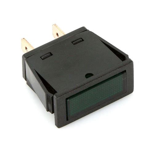 Rectangular Warning Light Green Car Builder Solutions