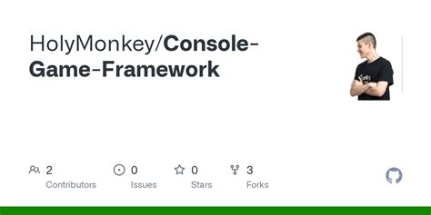 Github Holymonkey Console Game Framework