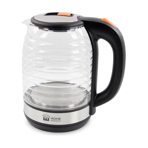 Чайник стеклянный Home Element He Kt2306 темный янтарь 39362 выгодная цена отзывы