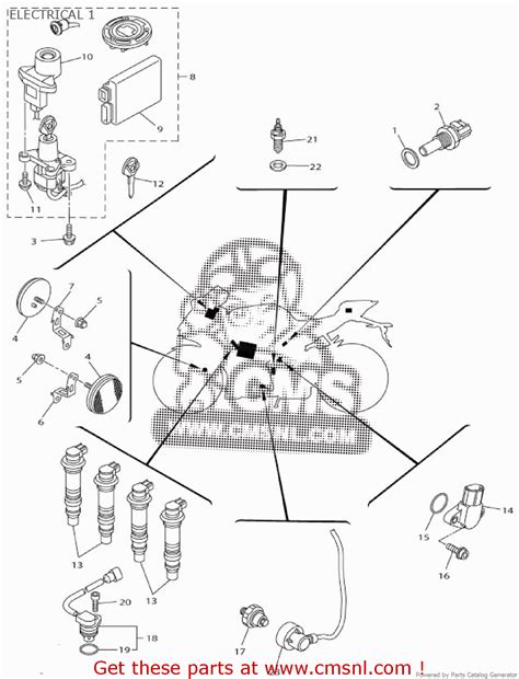 Bx48591a30 Engine Control Unit Assy Yamaha Buy The Bx4 8591a 30 00
