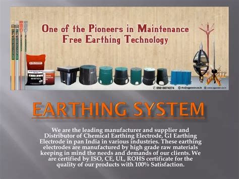 Ppt Earthing System Powerpoint Presentation Free Download Id 11569280
