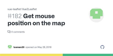 get mouse position on the map · issue 182 · vue leaflet vue2leaflet