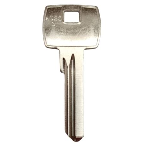 Silca Asec3 6 Pin Vital Cylinder Door Key Blank