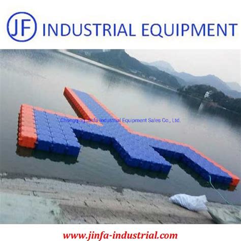 HDPE Plastic Boat Use Modular Floating Pontoon Dock Cube Pontoon Cube And Floating Platform
