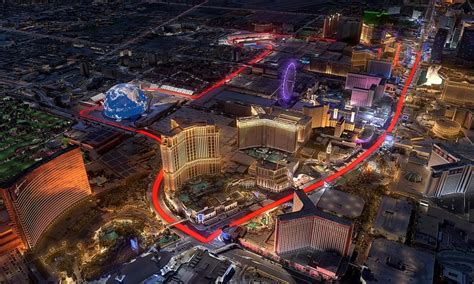 Track Layout Formula 1 Las Vegas Grand Prix