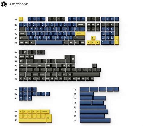 Keychron PBT PBT PBT PBT Double Shot Cherry PBT Keycap Full Keycap Set Online At