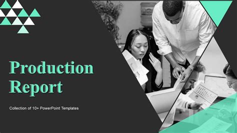 Production Report Powerpoint Ppt Template Bundles Presentation