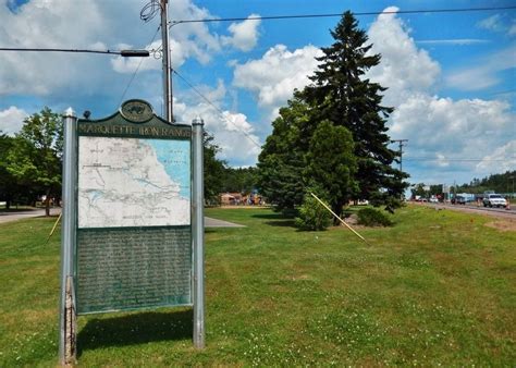Marquette Iron Range Historical Marker