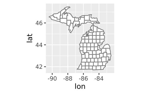 61 Polygon Maps Ggplot2